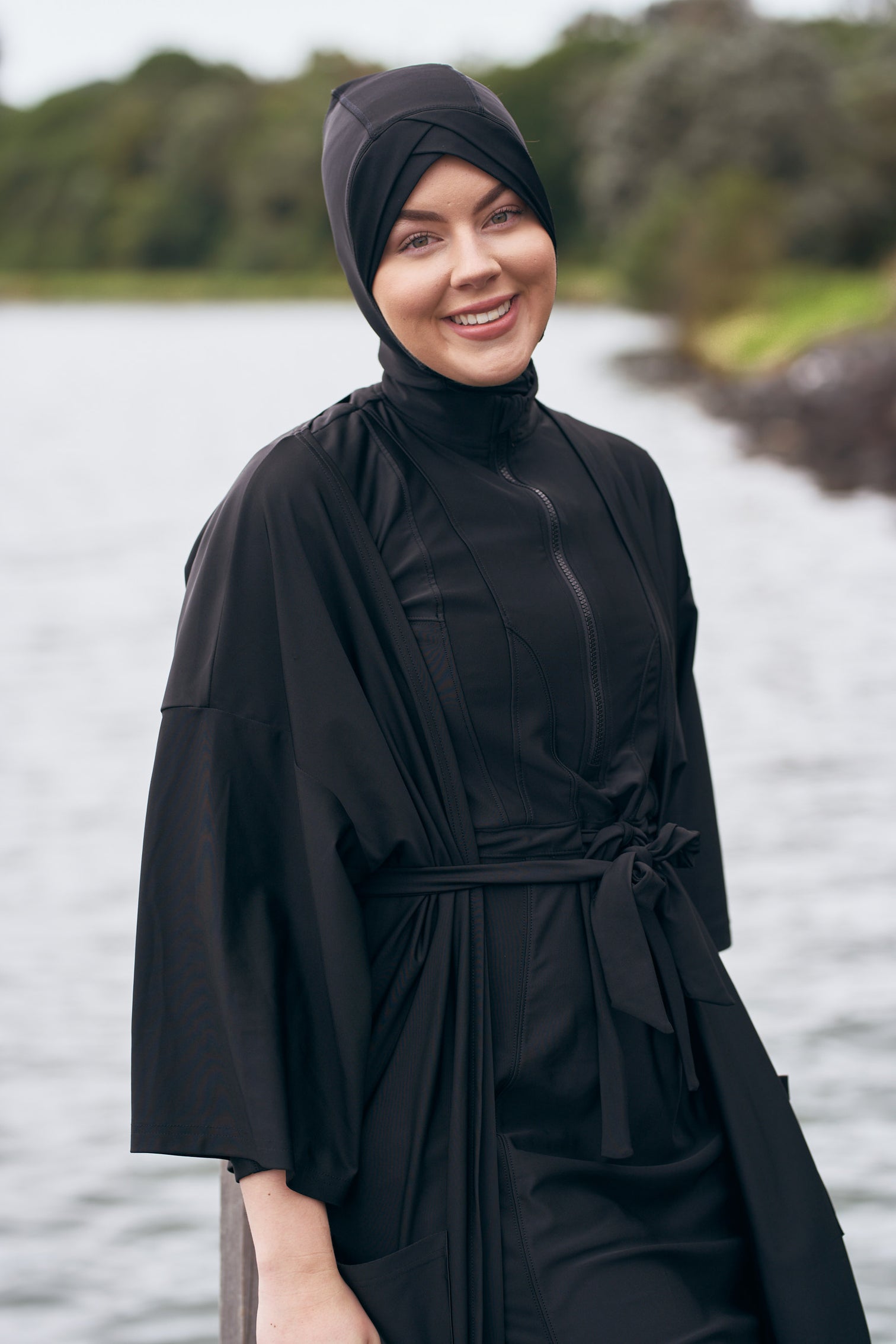 Women's Instant Swim Hijab - Comfortable Fit – WOMMO